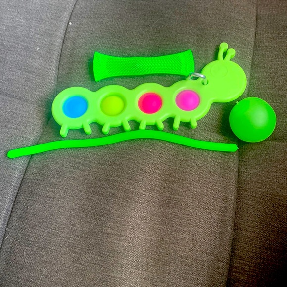 Toys | One Dimple One Green Monkey Noodle One Green Stress Ball One ...